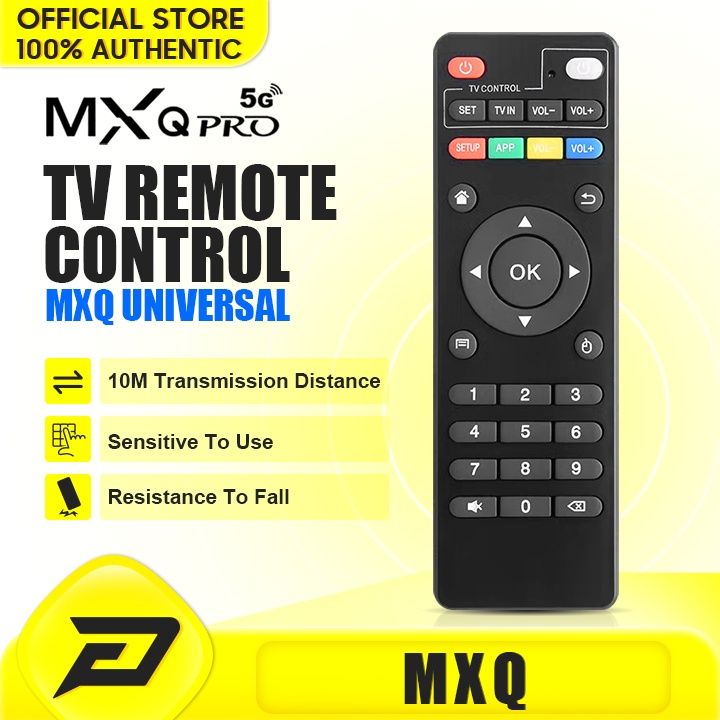 Universal Replacement Remote Control for MXQ PRO 4K Android Ultra HD TV ...