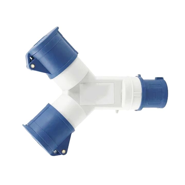 【BUYERS】 Y-Type Industrial Plug IP44 Waterproof 3Pin 16A Multi-Function ...