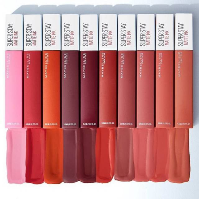 Lipstik Maybelline Lip Cream Super Stay like matte tahan lama ...