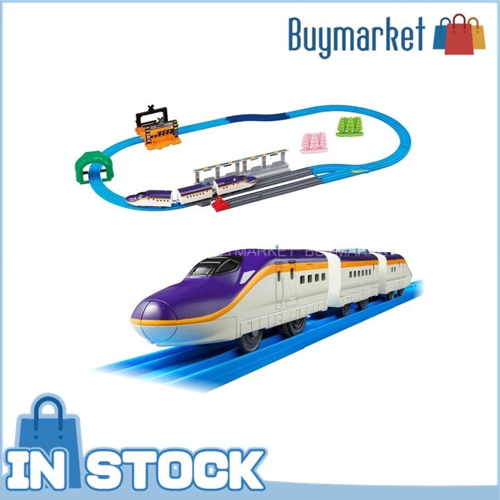 ชุดทางข้ามทางรถไฟ Takara Tomy Plarail E8 'Tsuka' และ Tomica Arch | Lazada.co.th