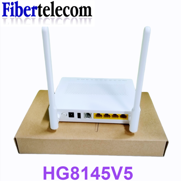 EPON Modem Gigabit HG8145V5 5V5 GPON XPON 5DB Antenna ONU FTTH Gigabit Modem Router WiFi English ...