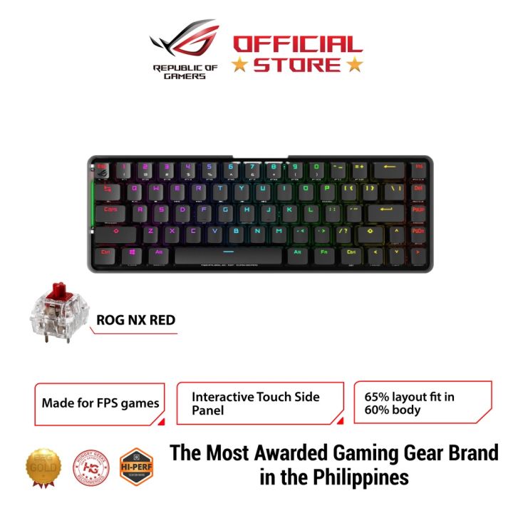 ROG Falchion NX Red Linear Wireless Mechanical Gaming Keyboard | Lazada PH