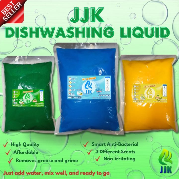 [JJK-JJK] DIY Dishwashing Liquid Kit (3L - 15L Yield) - Easy Mix Formula - Calamansi & Lemon ...