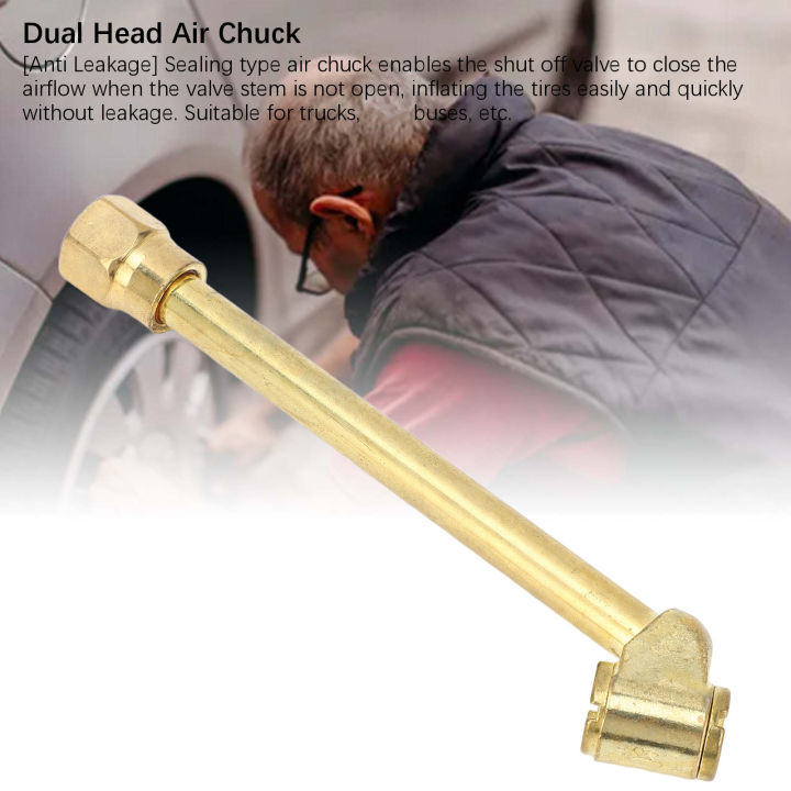10 Sets Head Air Chuck 1/4in FNPT Iron Zinc Alloy 2 Way Connect Air ...
