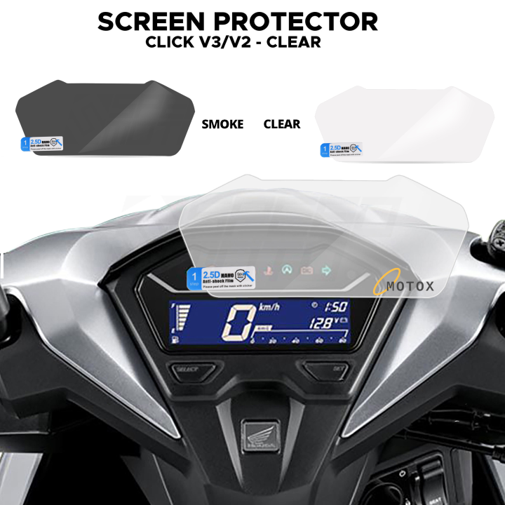 HONDA CLICK V3 CLICK V2 SPEEDOMETER GAUGE 9D CERAMIC SCREEN PROTECTOR ...