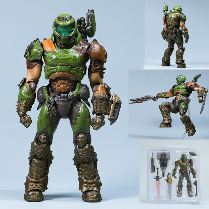 AM Doom Eternal Doom Slayer Action Figure Figma Movable Joint Model ...