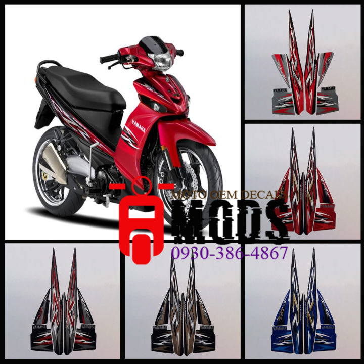 YAMAHA VEGA ZR 2009 (JUPITER VERSION) Stock Decal/Sticker | Lazada PH