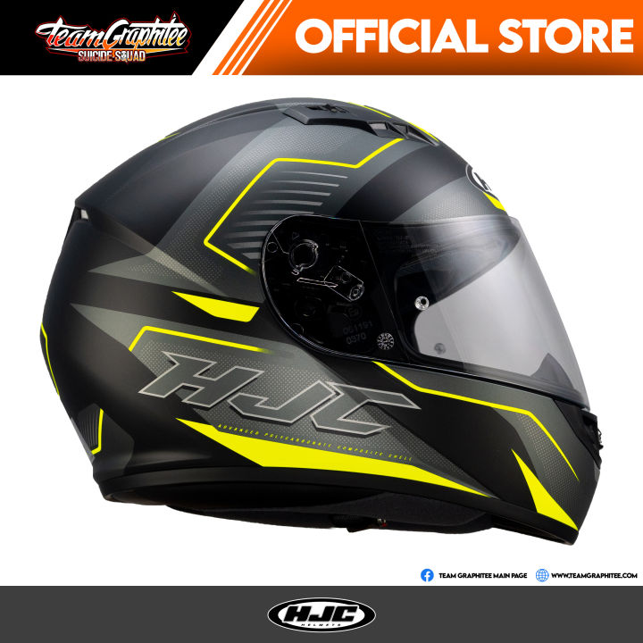 HJC CS 15 TRION MC3HSF FULL FACE SINGLE VISOR | Lazada PH