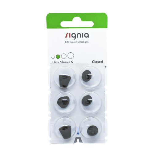 Siemens Signia/Connex Click Sleeve Original Silicone Eardome 6 Pieces ...