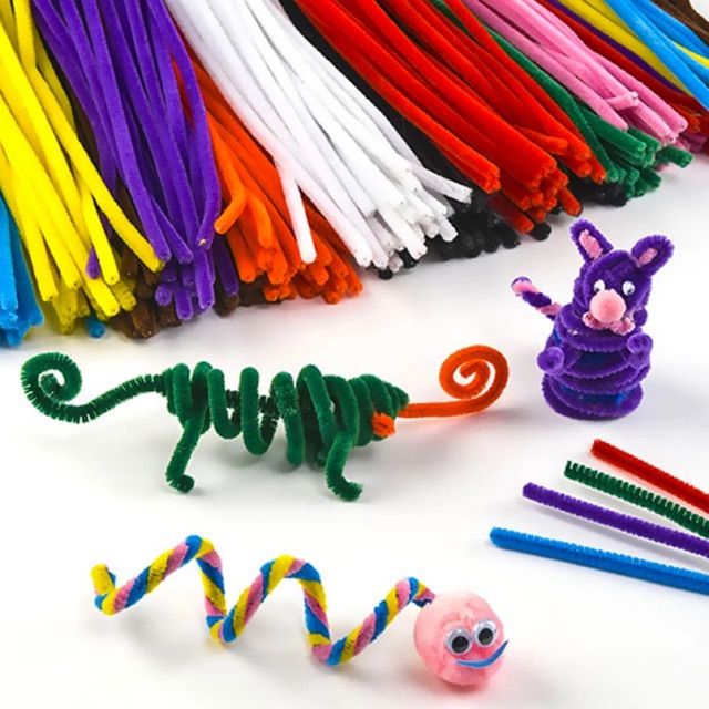 20pcs Fuzzy Wire / Chenille Stems Twist Wire for DIY | Lazada PH