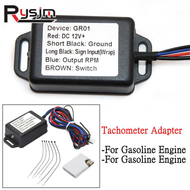 Gasoline&Dissel Engine Tachometer Adapter Easy To Get RPM Signal Tacho ...