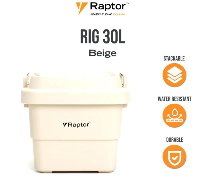 Raptor Storage 30L Rig Trunk Cargo Box Stackable | Lazada PH