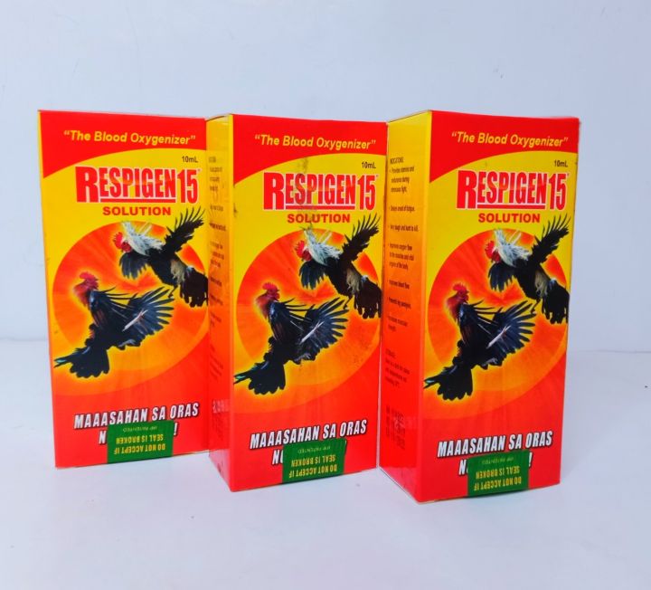 [VET SUPPORT] 3 box Respigen 15 Solution inject. Fighting Cock ...