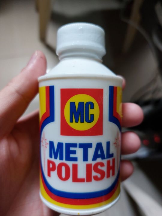 MC Metal Polish 125ml For Stainless Brass Copper Steel Silver Zinc ...