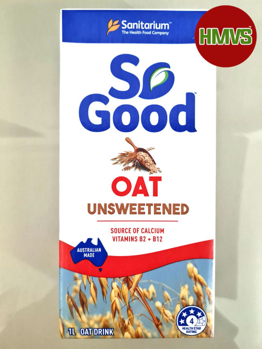 Sanitarium So Good Oat Unsweetened (So Good 燕麦饮 - 无糖) 1L | Lazada