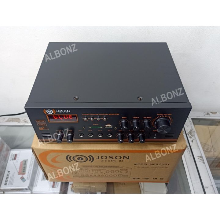Professional Power Amplifier Joson Mercury with Bluetooth/FM/USB/SD ...