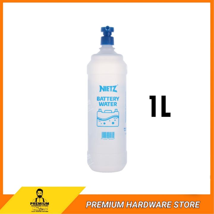 Nietz Battery Water 18L NZOTJA-AB18-001 Air Bateri Kereta Distilled ...