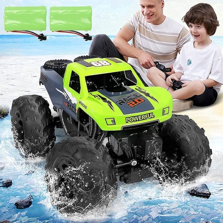 RC car 1/16 Alloy 4WD Monster Truck Crawler 40MHz climbing Car 4x4 ...