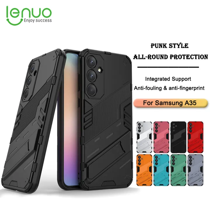 Lenuo Punk-Casing For Samsung Galaxy A35 / A55 / A15 / A05S / A05 Back Cover Eight-Color Anti ...