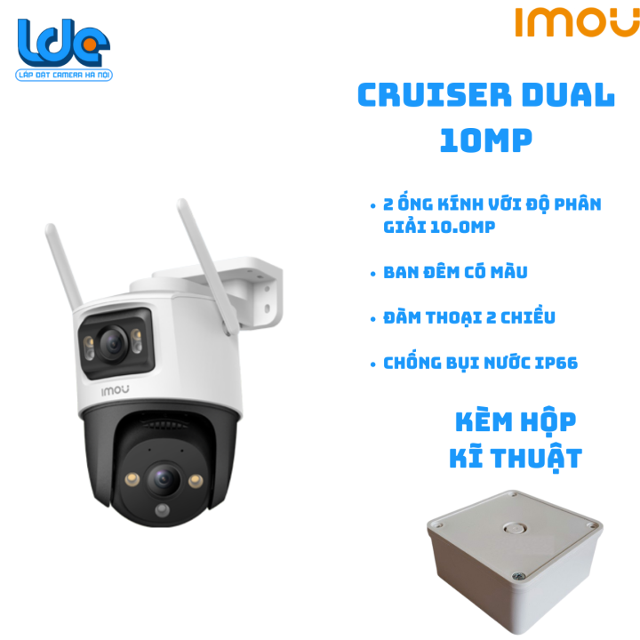 Cruiser Dual 10MP | Camera Wifi iMOU Cruiser Dual 10MP IPC-S7XP-10M0WED ...
