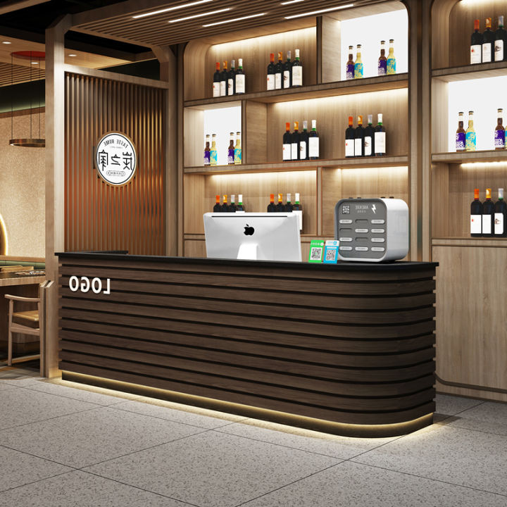 Cashier Restaurant Bar Restaurant Snacks Hot Pot Retro Front Desk ...
