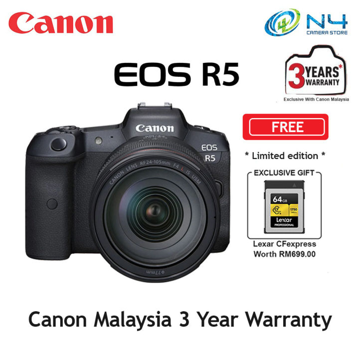Canon EOS R5 Full-frame Mirrorless Digital Camera | Lazada