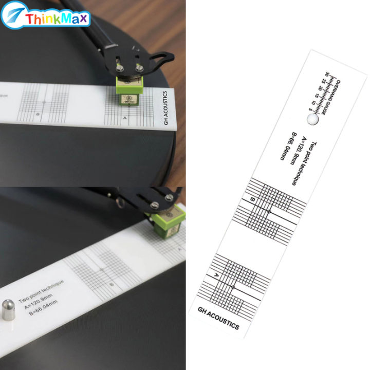 Phonograph Turntable Measuring Tool Pickup Calibration Distance Gauge ...