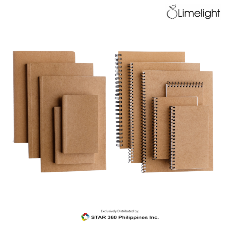 Limelight Kraft Notebooks (10pcs.) | Lazada PH
