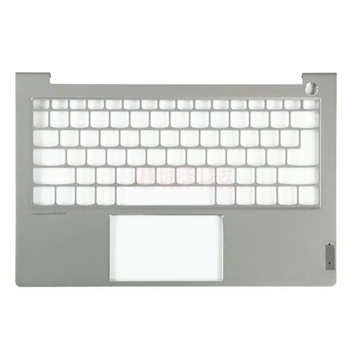 For The New Lenovo Thinkbook 13S G2 ITL ARE LCD Back Cover Silver Palm Cushion Bottom Cover Base ...