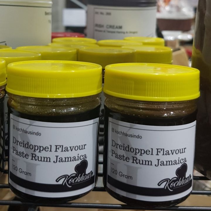 Dreidoppel Rum Jamaica Paste flavour rhum Pasta repack 120 gram ...