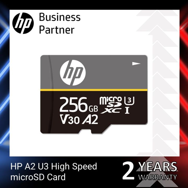 HP A2 U3 High Speed microSD Card - 256GB/512GB | Lazada