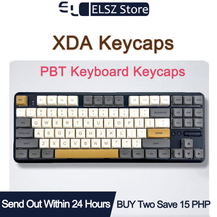 XDA Keycaps PBT Dye Sublimation 135 Keys 124 Keys Mechanical Gaming ...
