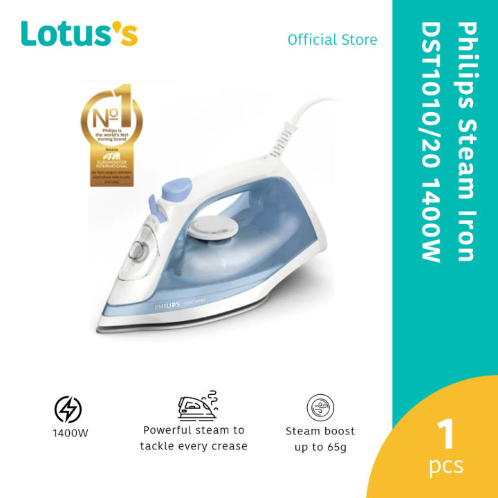 Philips Steam Iron Dst1010/20 1400W | Lazada