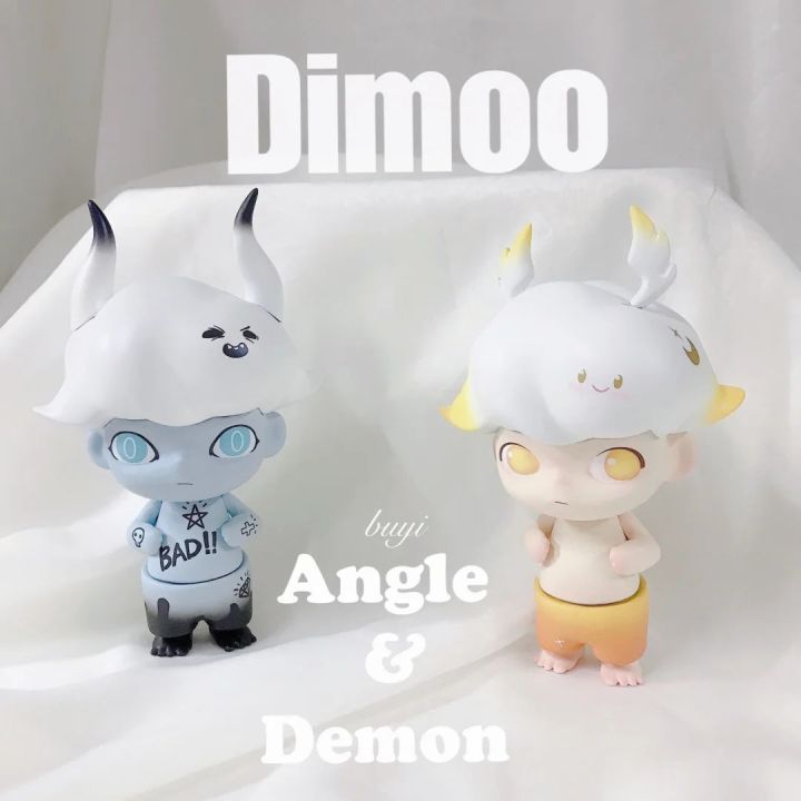 Original Pop Mart Dimoo ตุ๊กตาขยับแขนขาได้ชุดย้อนยุค Popmart Dimoo ...