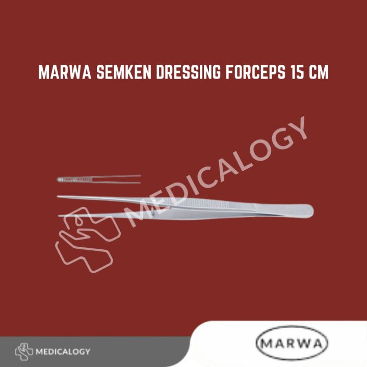 Marwa Semken Dressing Forceps 15 CM | Lazada Indonesia