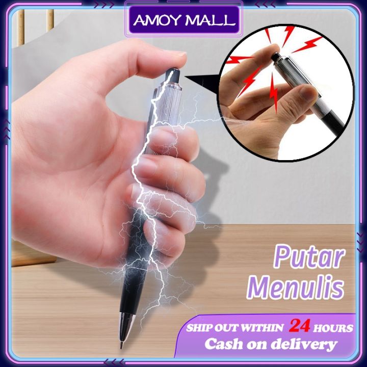 Alat Prank Pen Shock Alat Prank -Pulpen Setrum Kejut Pen Electric ...