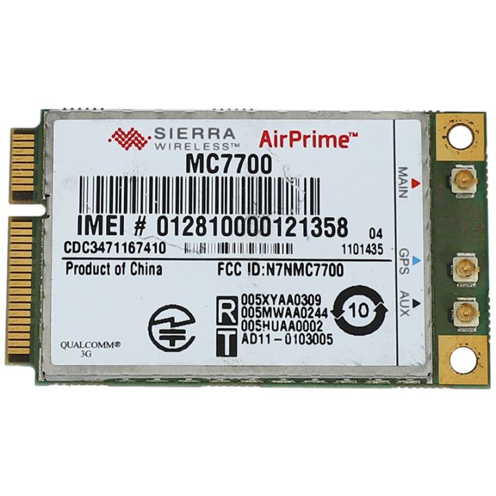 Thẻ WWAN MC7700 3G/4G Đã Mở Khóa, Mô Đun GPS Sierra AirPrime100Mbps 4G ...