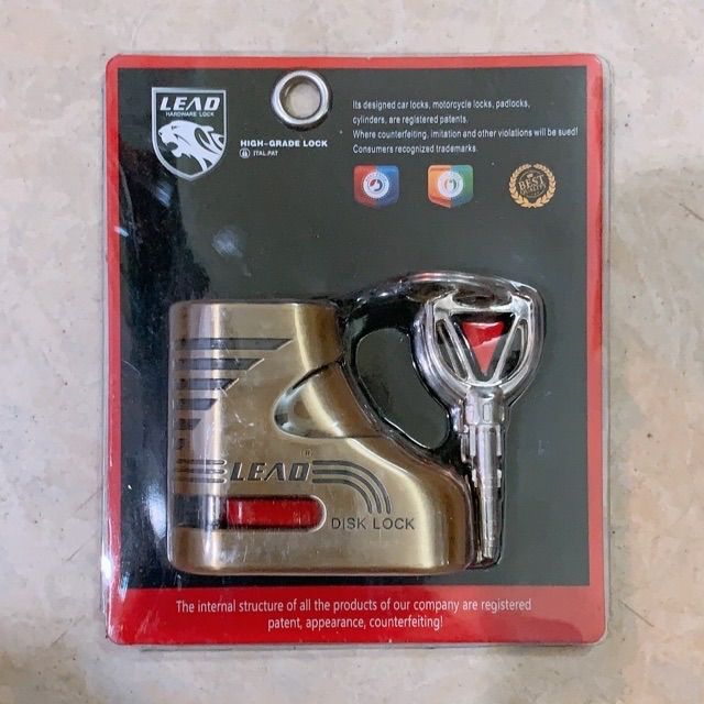 KHOÁ PHANH ĐĨA LEAD DISK LOCK | Lazada.vn