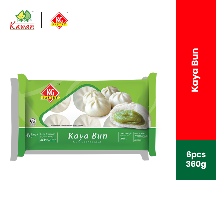 KG PASTRY Kaya Bun (Pau) (6 pcs - 360g) | Lazada