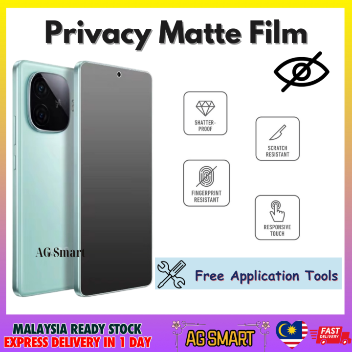 Infinix Zero 30 4G 40 Pro Hot 50 50i Smart 9 Note 50 Pro matte privacy ...