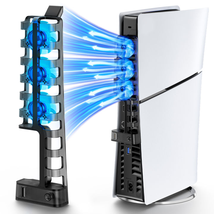 Cooling Fan for PS5 Slim , New Playstation 5 Slim Console Accessories ...