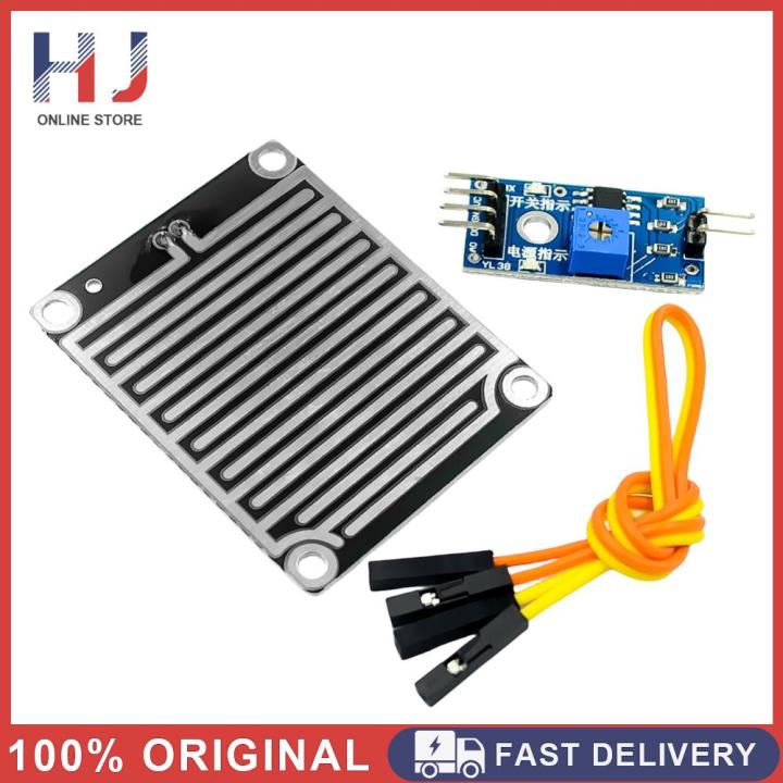 Rain Water Sensor Relay Control Module 3.3V-5V Raindrops Controller Sensor Module High ...
