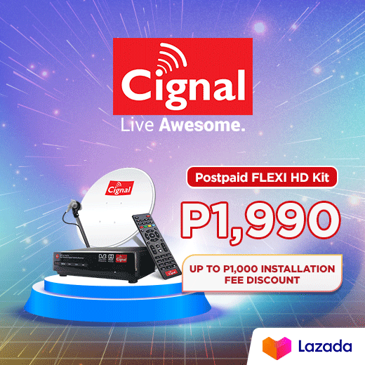 Cignal Postpaid Flexi Plan (Dish delivered & installed by Accredited ...