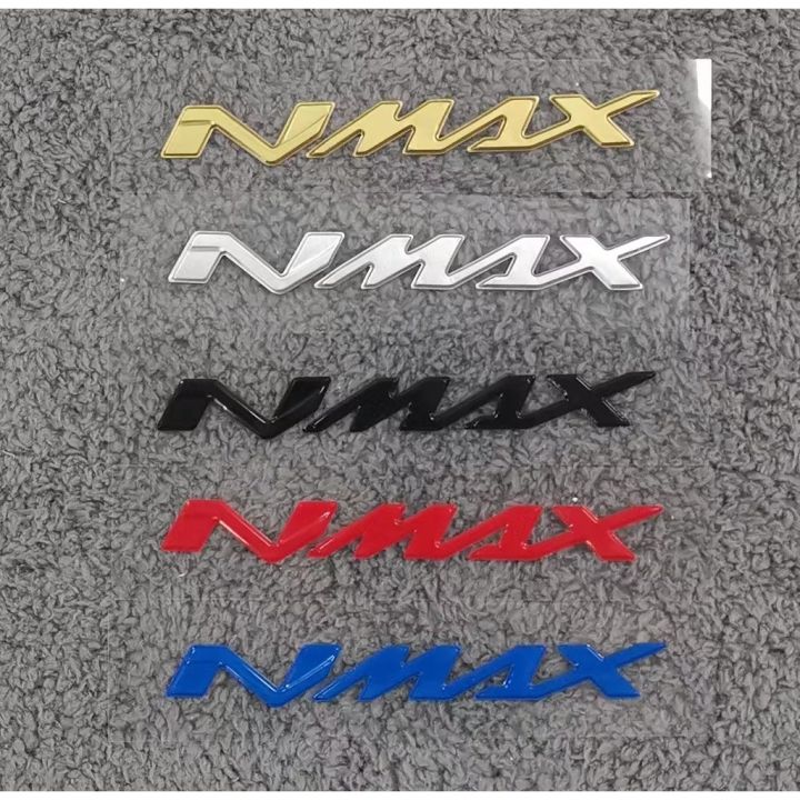 ⊕ 2Pcs Yamaha Nmax Emblem For Motorcycle 3d Original Material Logo Nmax ...
