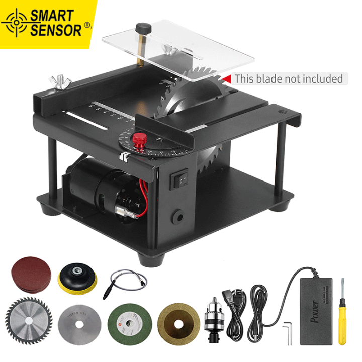 Smart Sensor Multi-Functional Table Saw Mini Desktop Saw Cutter ...