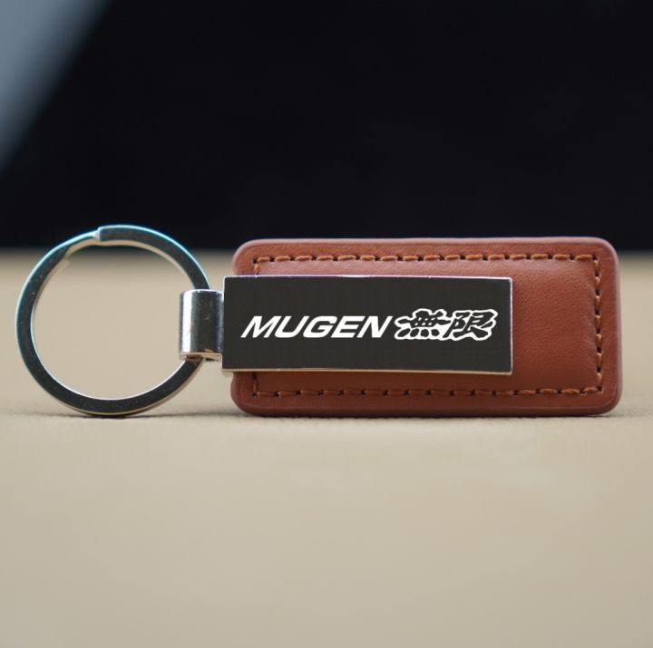 (Ready Stock) Pu Leather Honda Mugen Keychain Honda Civic, EK9, FD2R ...