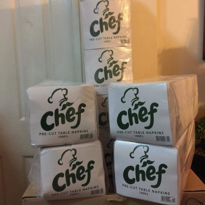Pre cut Table napkin 5000sheets per case | Lazada PH