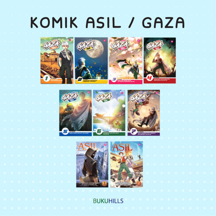 KOMIK GAZA MINI 1- 8 + Asil 1-4 [IF Moses | Hazwani] [Turki Uthmaniah ...