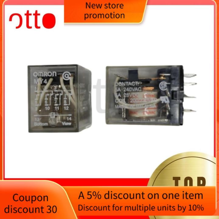 Genuine MY4 Relay (w/o socket) Omron 220VAC 220/240VAC 110VAC | Lazada PH