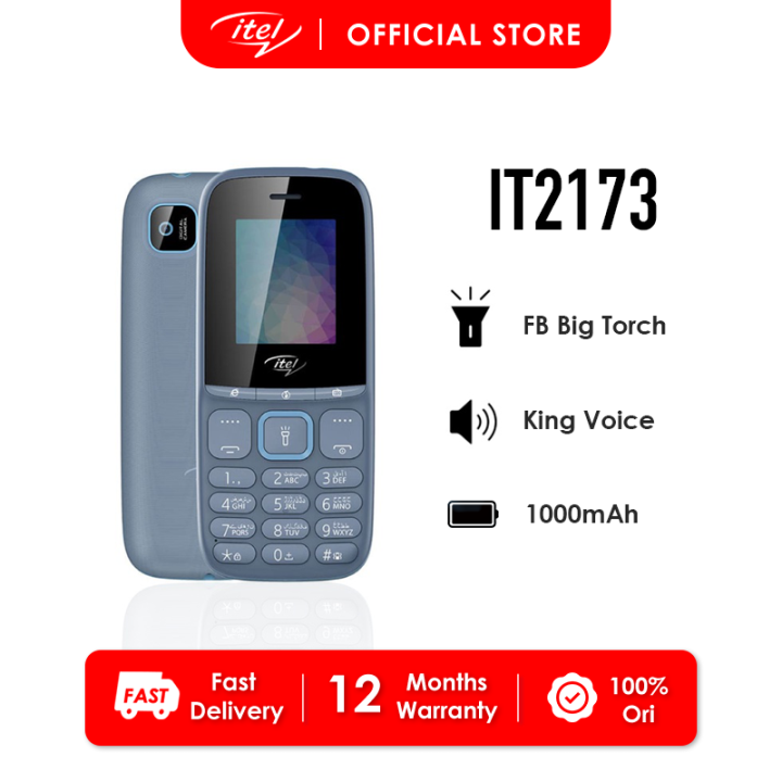 itel it2173 Basic Keypad Phone Dual Sim | Lazada PH